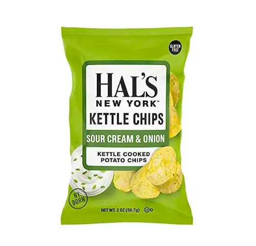 Hal's New York Kettle Nagluto Sour Cream & Onion Chips
