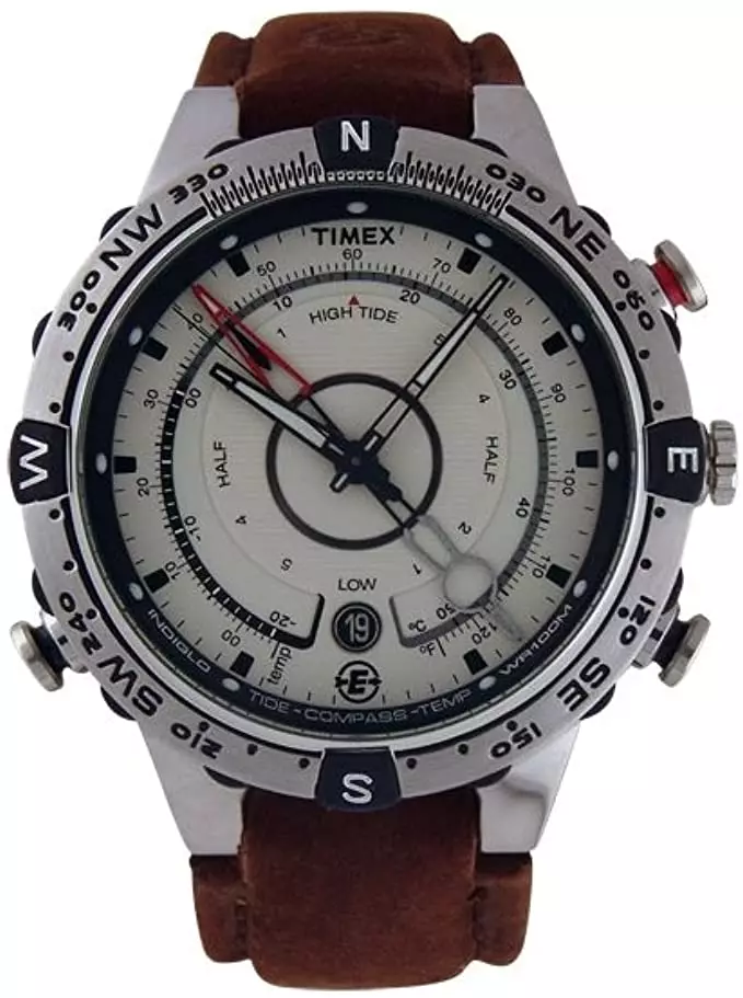 timex přílivové hodinky s kompasem