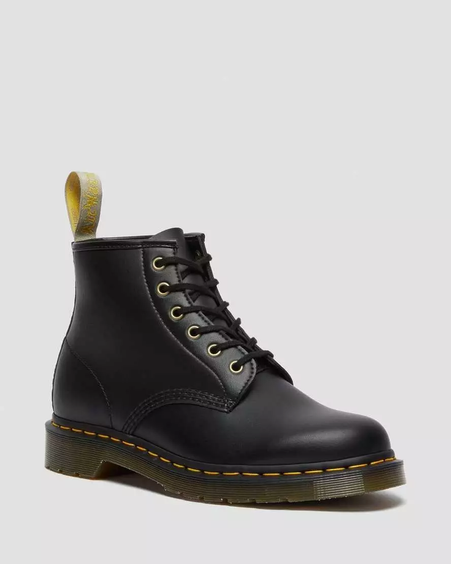 Dr Martens Vegan 101 အနက်ရောင် Felix ခြေကျင်းဝတ်ဖိနပ်