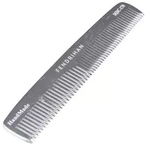 Fendrihan Sturdy Metal Double Tooth Barber Grooming Comb