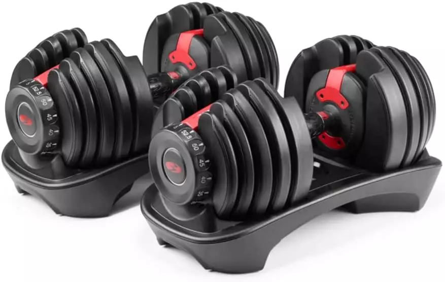 Bowflex SelectTech 552 ਐਡਜਸਟੇਬਲ ਡੰਬਲ