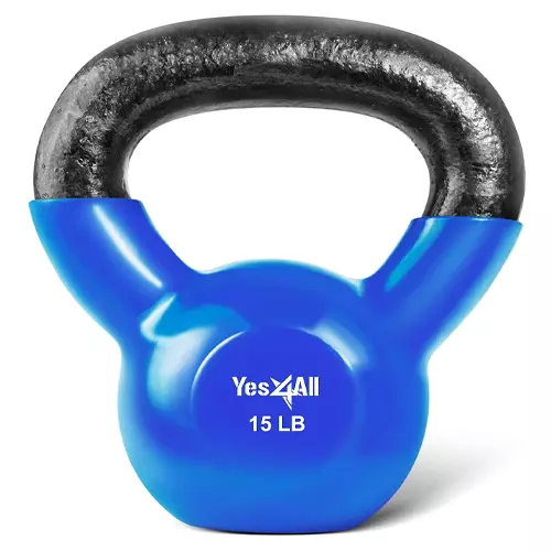 yes4all kettlebell 15 pounds, get off of dad bod