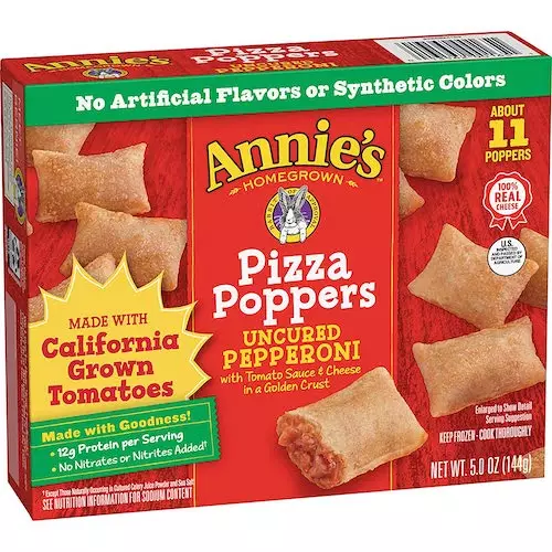 annies pizza poppers, nejlepší svačiny s kamením