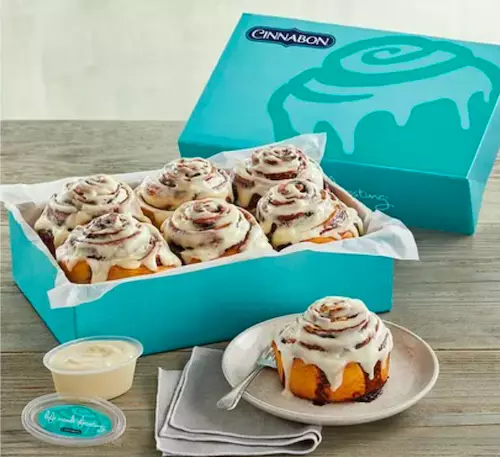 cinnabon, mafi kyawun kayan ciye-ciye