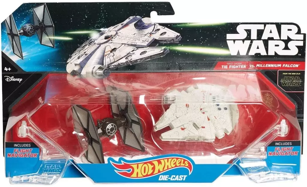 hot wheels die cast dasi fighter millennium falcon