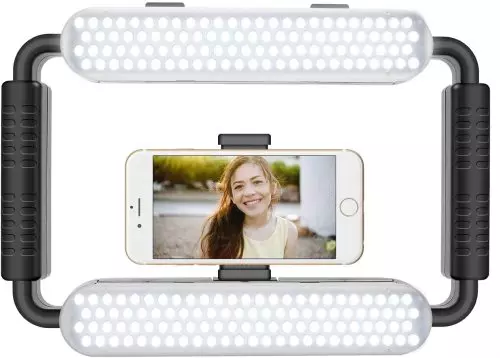 תאורת LED לסמארטפון נהדרת ליצירת וידאו