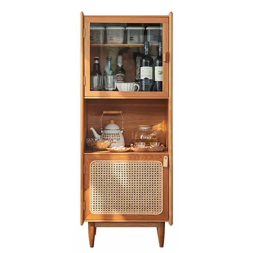 Nordic natural na bar cabinet