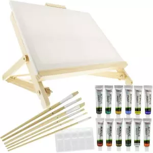 Los mejores regalos para mamás artísticas Juego de pintura acrílica Art Supply de EE. UU.