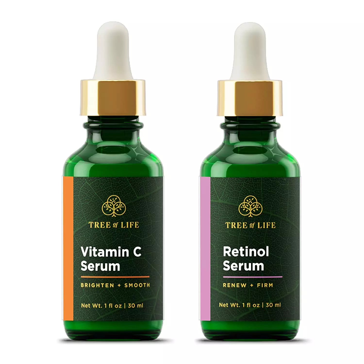 Mtengo wa Moyo Vitamini C ndi Retinol Serum Set