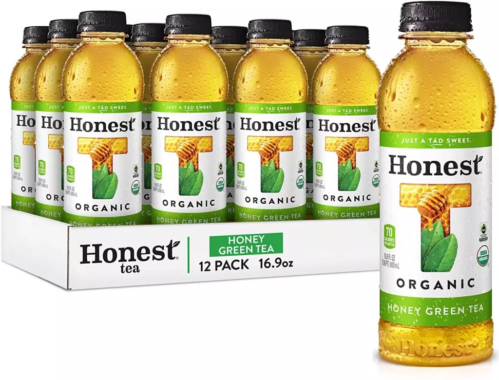 Honest Tea Ecolóxico Comercio Xusto Honey Green