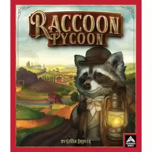 Xogo de mesa Raccoon Tycoon, xogo de mesa para 2 persoas