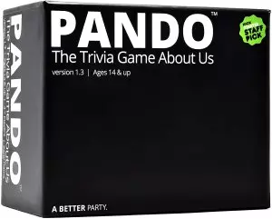 Pando Trivia Game, лепшыя настольныя гульні для 2 гульцоў