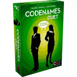 Codenames Duet, настольныя гульні для 2 чалавек