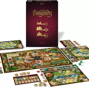 burgundské hrady, nejlepší deskové hry pro 2 hráče