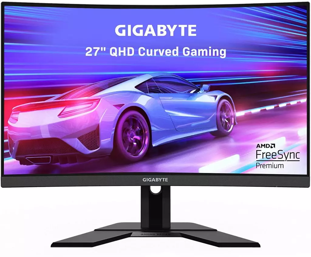 Monitor de xogos Gigabyte G27QC de 144 Hz, o mellor monitor de xogos