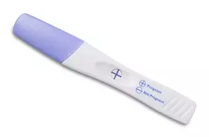 prueba de embarazo positiva, método de extracción
