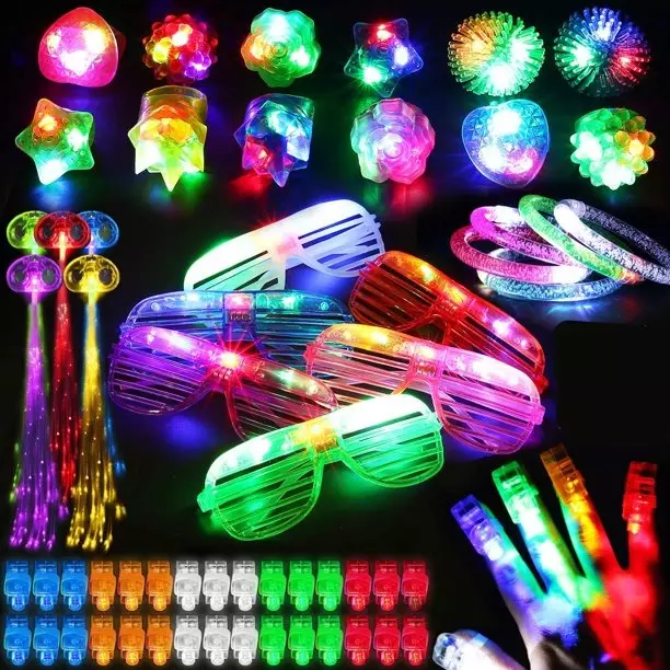 Favores de fiesta de juguete con luz LED