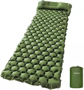 Podložka na spaní AirExpect Camping (zelená), nafukovací matrace