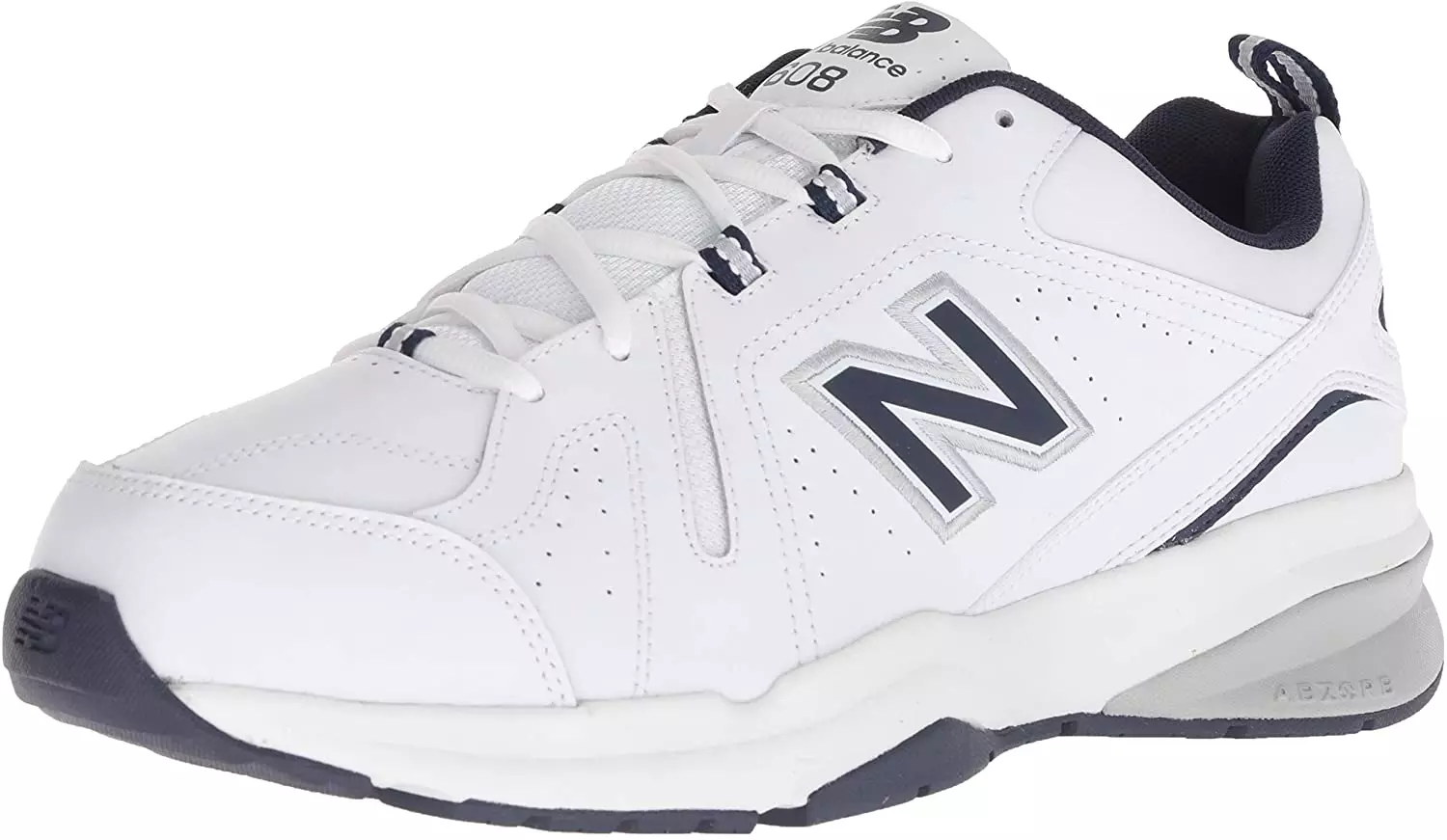 New Balance Pria 608 V5 Kasual Comfort Cross Trainer sneaker; sepatu paling apik kanggo sikil lebar