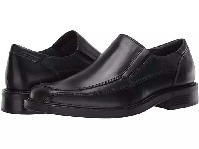 Dockers Proposal Moc Toe Loafers ing ireng; sepatu paling apik kanggo sikil lebar