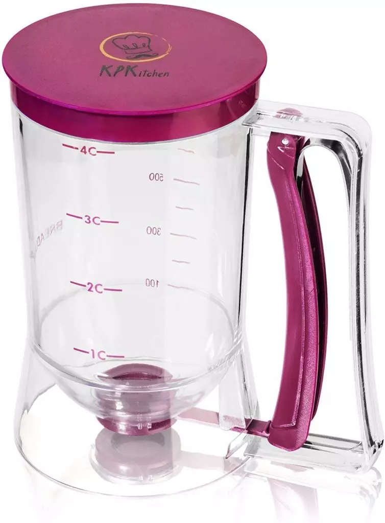 KPKitchen Dispensador de masa para filloas e cupcakes