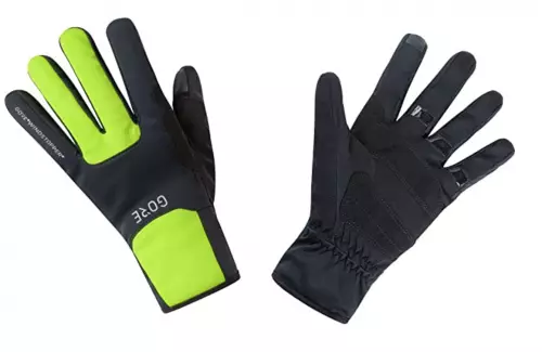 I-GORE Windstopper Thermo Gloves, amagilavu okuhamba ngebhayisikili ahamba phambili