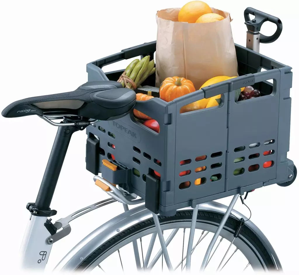 Topeak TrolleyTote Folding MTX Rear Bike Basket