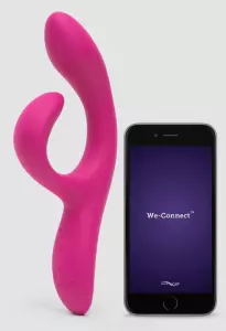 Vibrador controlat per l'aplicació We-vibe, aplicacions sexuals