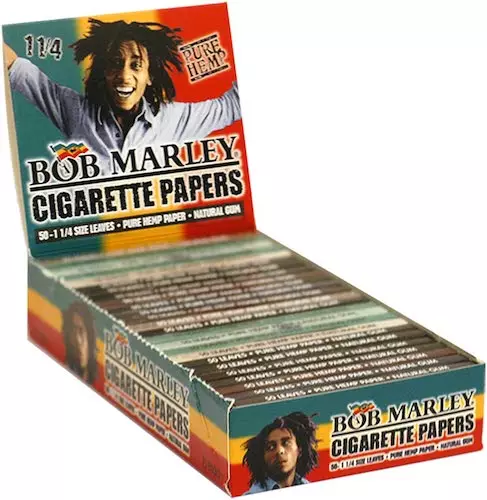 Papeles de liar cigarrillos Bob Marley