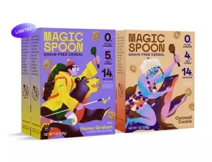 paquete de cereal de avena graham, Cuchara Mágica