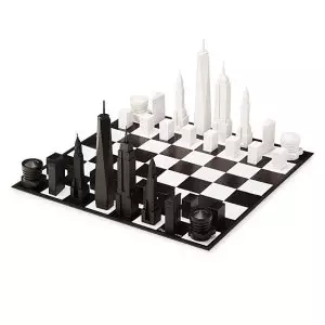 nyc skyline Schach, beschte Schach Set