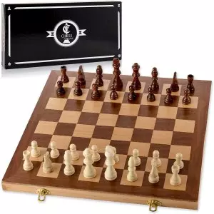 sjakk våpenhus i tre sjakksett, beste sjakksett