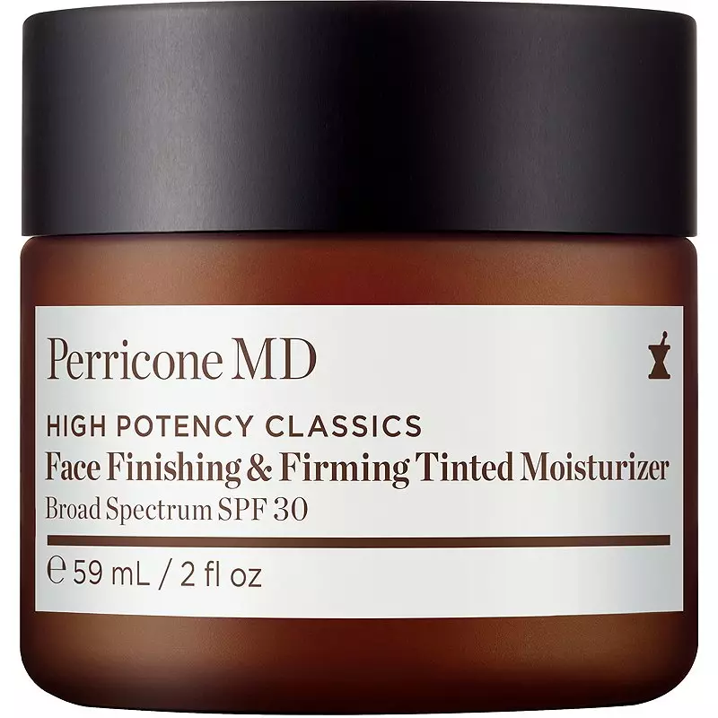 Hidratues i ngjyrosur Perricone MD Finishing & Firming Tinted SPF 30, hidratuesit më të mirë të ngjyrosur