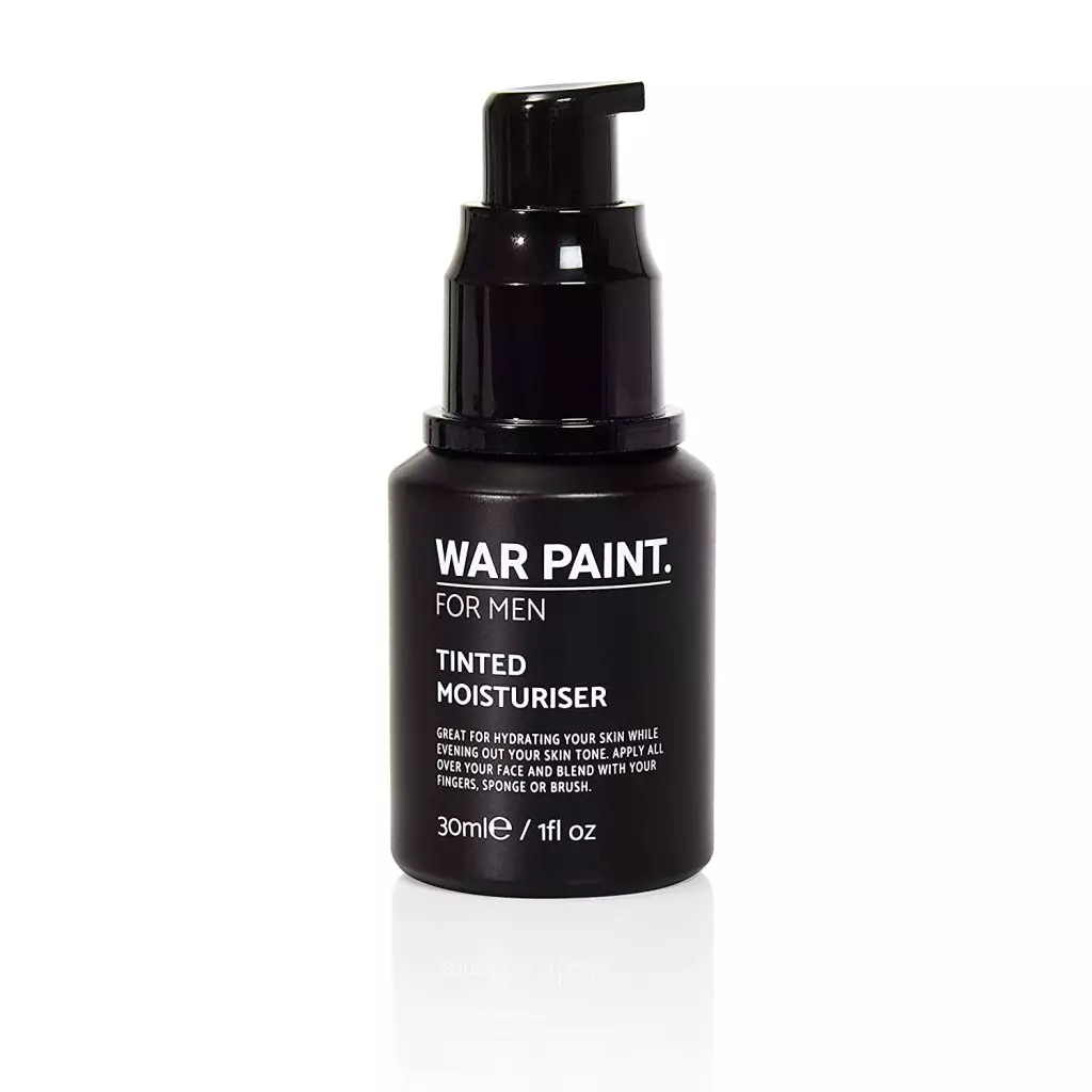 War Paint Men's Tinted Moisturizer, yakanakisa tinted moisturizer