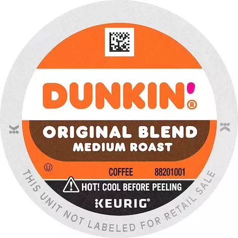 Dunkin' Donutsi originaalsegu keskmise röstiga K-Cup