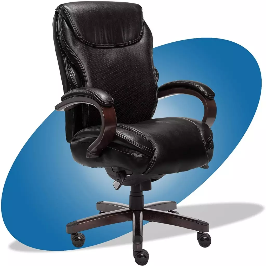 Cadeira de escritório executivo La-Z-Boy Hyland com tecnologia AIR