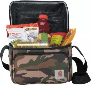carhartt Deluxe dual compartment insulated lunch cooler