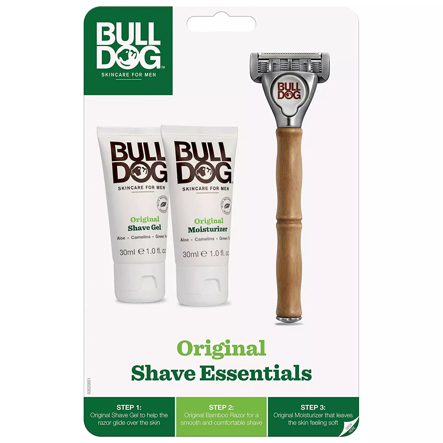 Bulldog Skincare and Grooming shaving set