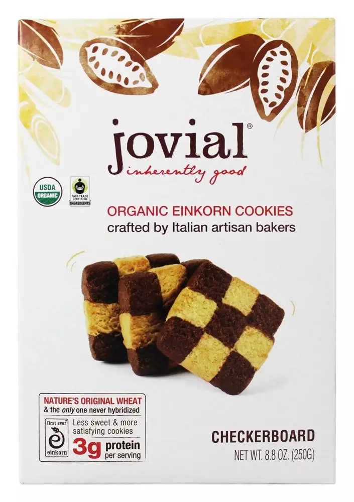 Žoviální organické sušenky Einkorn, nejlepší svačina