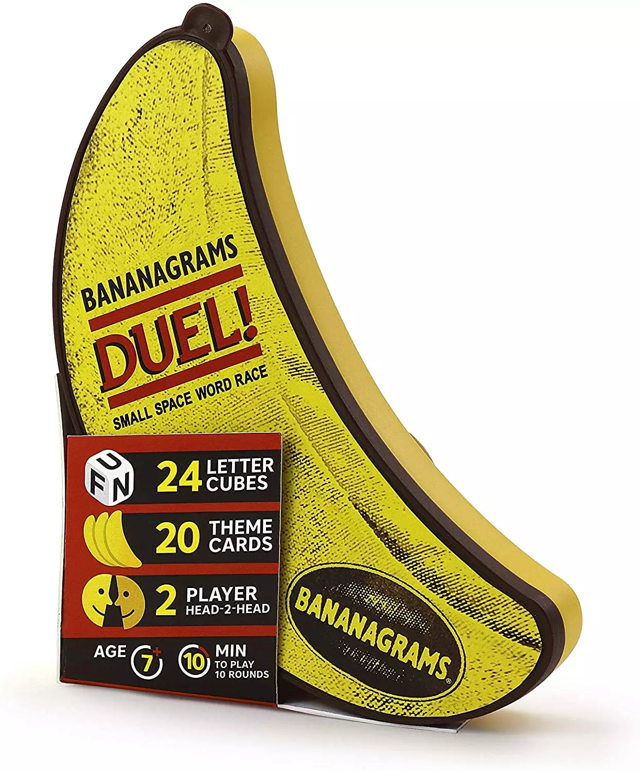 bananagrams giel spultsje, bêste kado's foar leafhawwers fan boeken