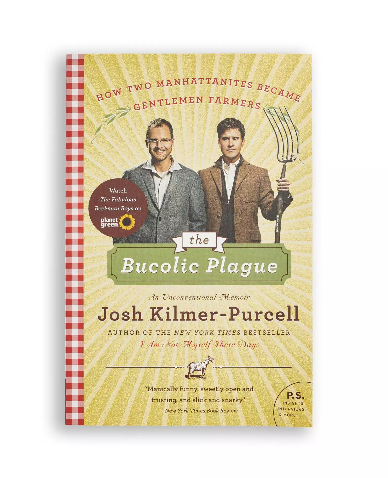 Il libro Bucolic Plague di Josh Kilmer-purcell, i migliori regali per gli amanti dei libri