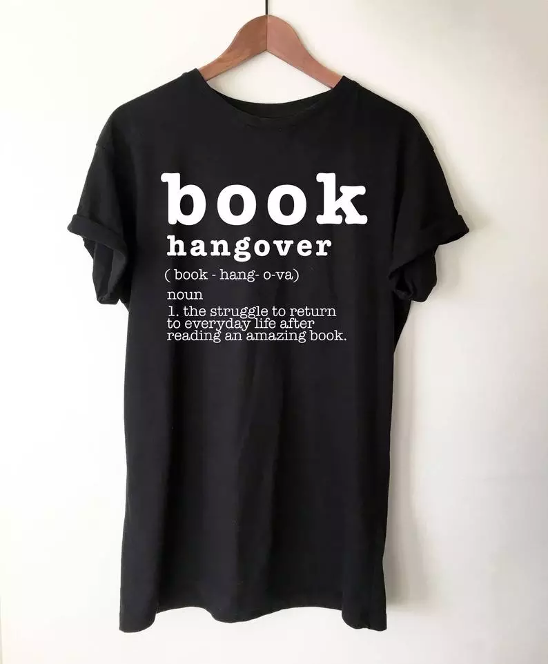 تي شيرت Stage-and-Peach-Co.-Book-Hangover-Unisex