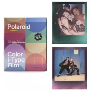 Película colorida Polaroid Originals Metallic Nights i-Type