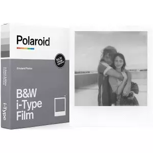 Filamu ya Polaroid Nyeusi na Nyeupe i-Type Film