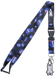 NASA Breakaway Lanyard mat Charme, bescht NASA Merch