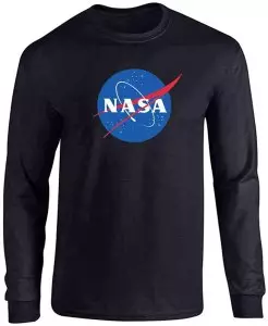 NASA t-shirt mei lange mouwen, bêste NASA merch