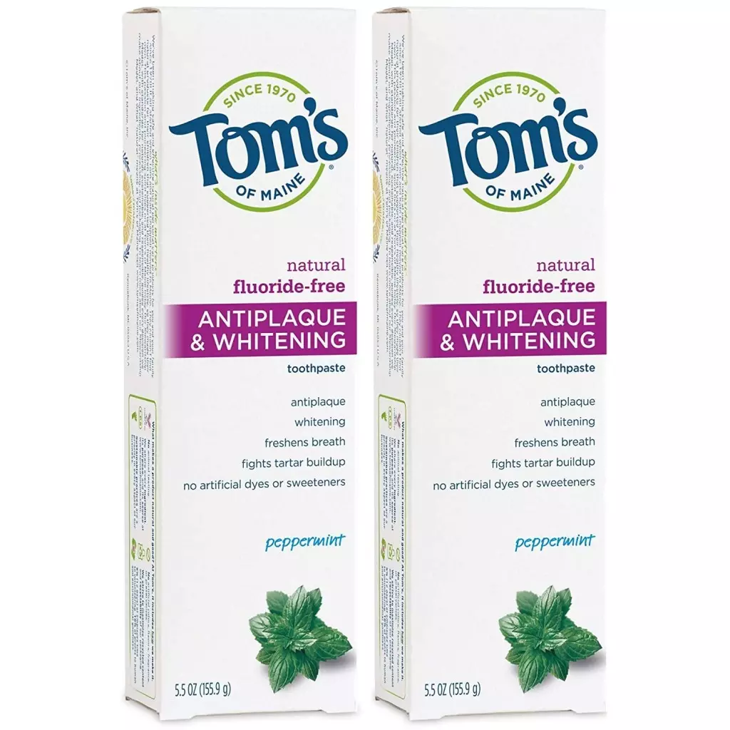 Tom's of Maine Anti-plaque le Whitening menoana ea meno, Sesepa sa meno se Molemo ka ho Fetisisa