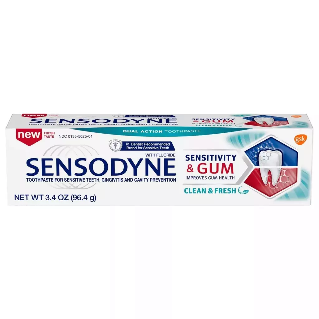 Sensodyne Sensitivity & Gum, pasta më e mirë e dhëmbëve