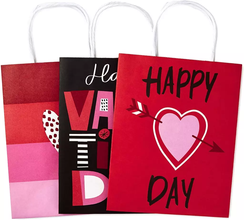 торби за подароци за Денот на вљубените за деца