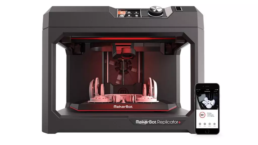 I-MakerBot Replicator+ FDM 3D Printer